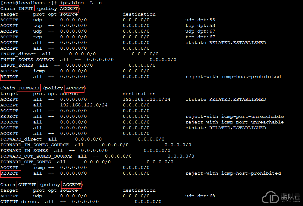 iptables规则的查看和清除_iptable drop如何去掉-CSDN博客