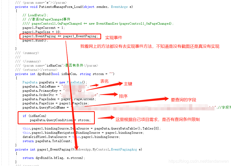 C Winform 技巧一: 自定义分页控件winform分页控件源码 Csdn博客 7132