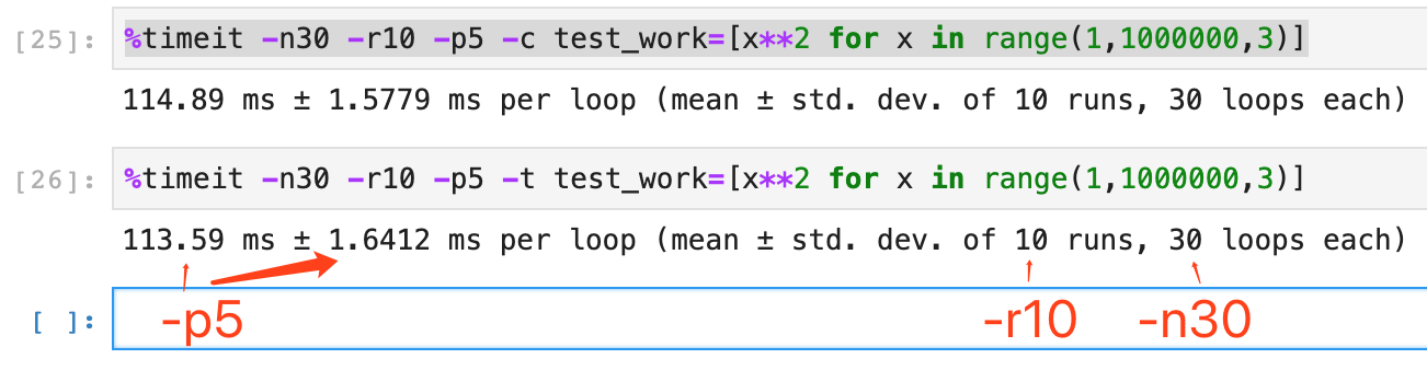 IPython（jupyter环境）中的”魔法“命令 %time,%timeit,%%time,%%timeit_time%1-CSDN博客