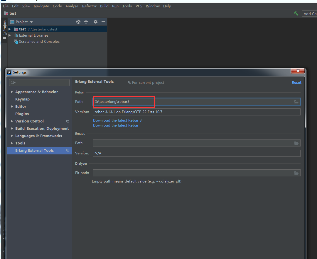 intelli IDEA中集成rebar3开发编译erlang_iead 怎么编译erlang-CSDN博客