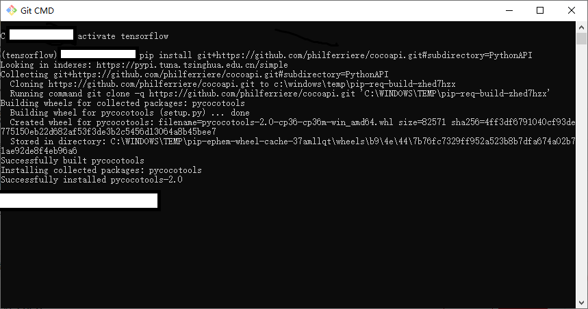 ModuleNotFoundError: No module named 'pycocotools'-CSDN博客