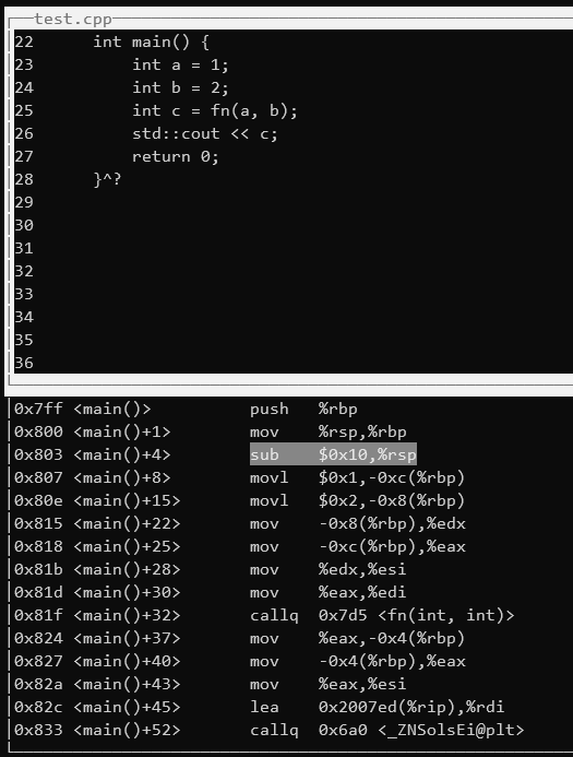 C++内存模型以及寄存器指针rsp和rbp_rsp rbp-CSDN博客