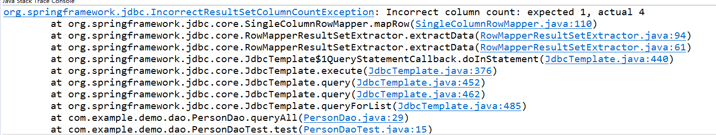 jdbcTemplate的queryForList（超级坑）-CSDN博客