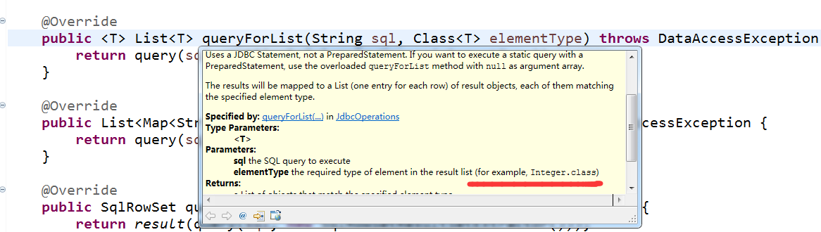 jdbcTemplate的queryForList（超级坑）-CSDN博客