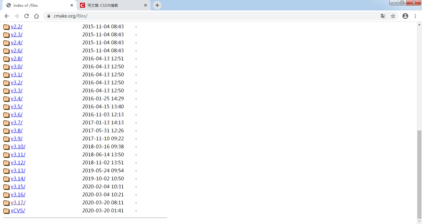 cmake直接下载地址（版本列表形式）_cmake3.20.6-CSDN博客
