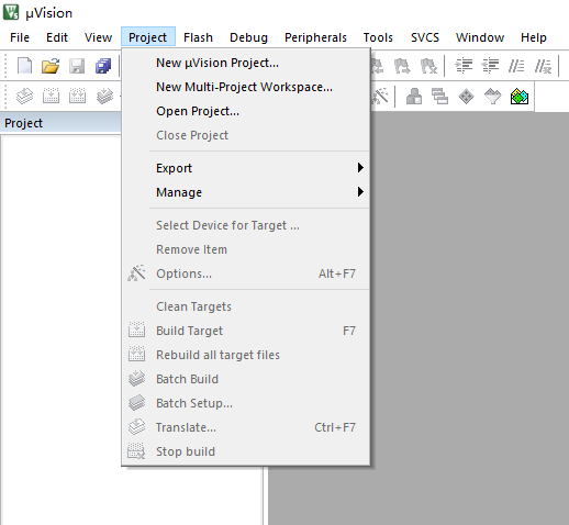Keil出现 err:Cannot read project file异常；err:点击Project闪退-CSDN博客