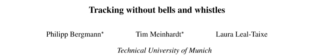 Tracktor：《Tracking without bells and whistles》-CSDN博客
