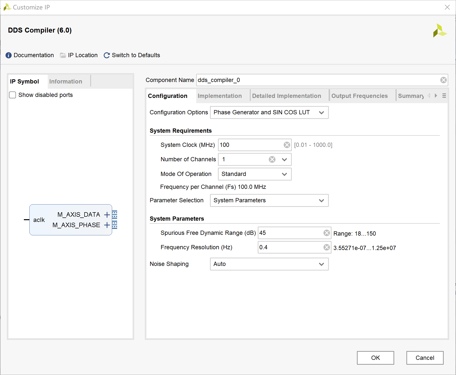 Xilinx DDS IP核调用（2）_ise dds-CSDN博客