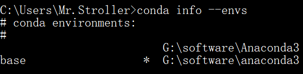 window下cmd运行anaconda的python出错：This Python interpreter is in a conda environment, but the ...