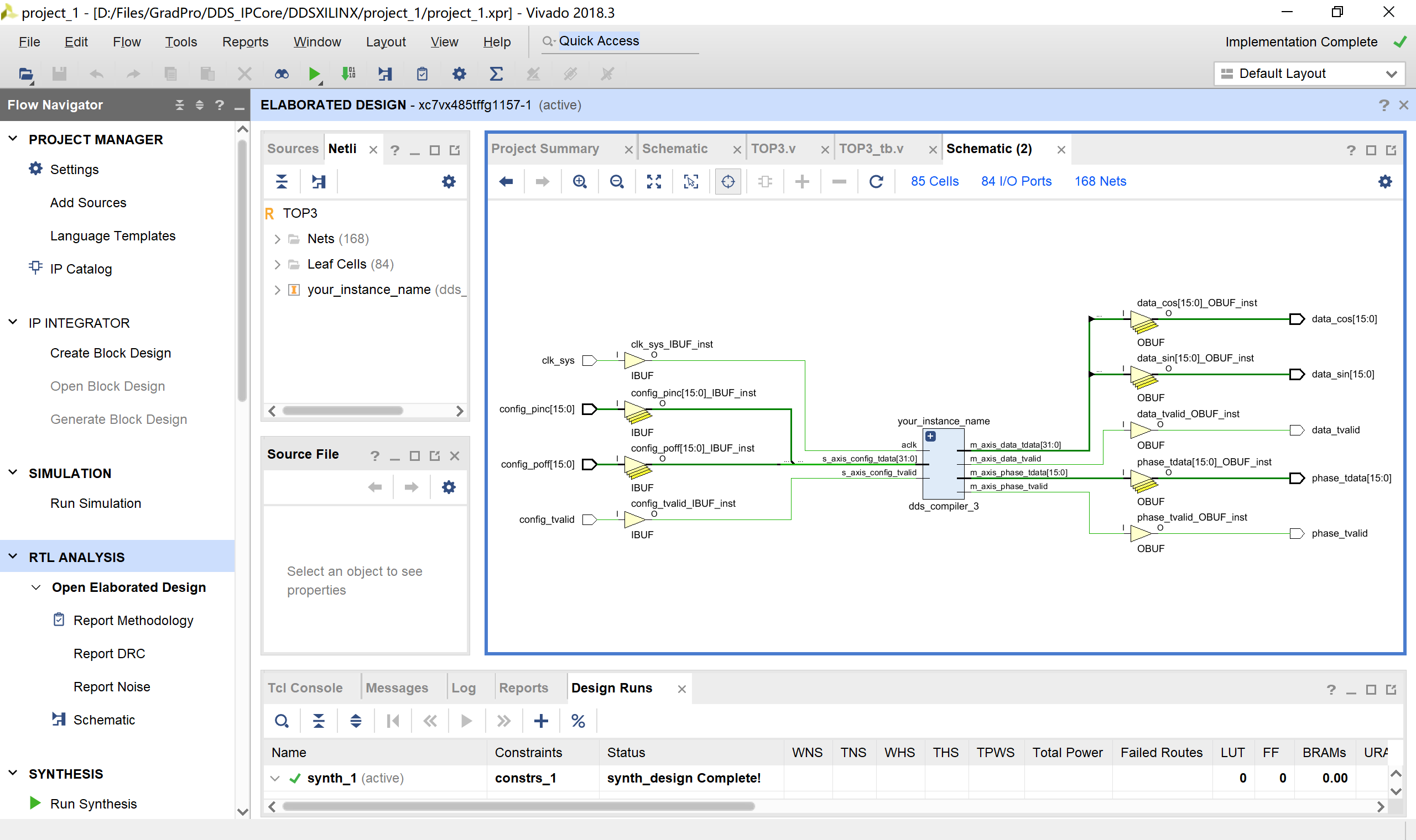 Xilinx DDS IP核调用（2）_dds ip核用法说明_壹零捌的博客-CSDN博客