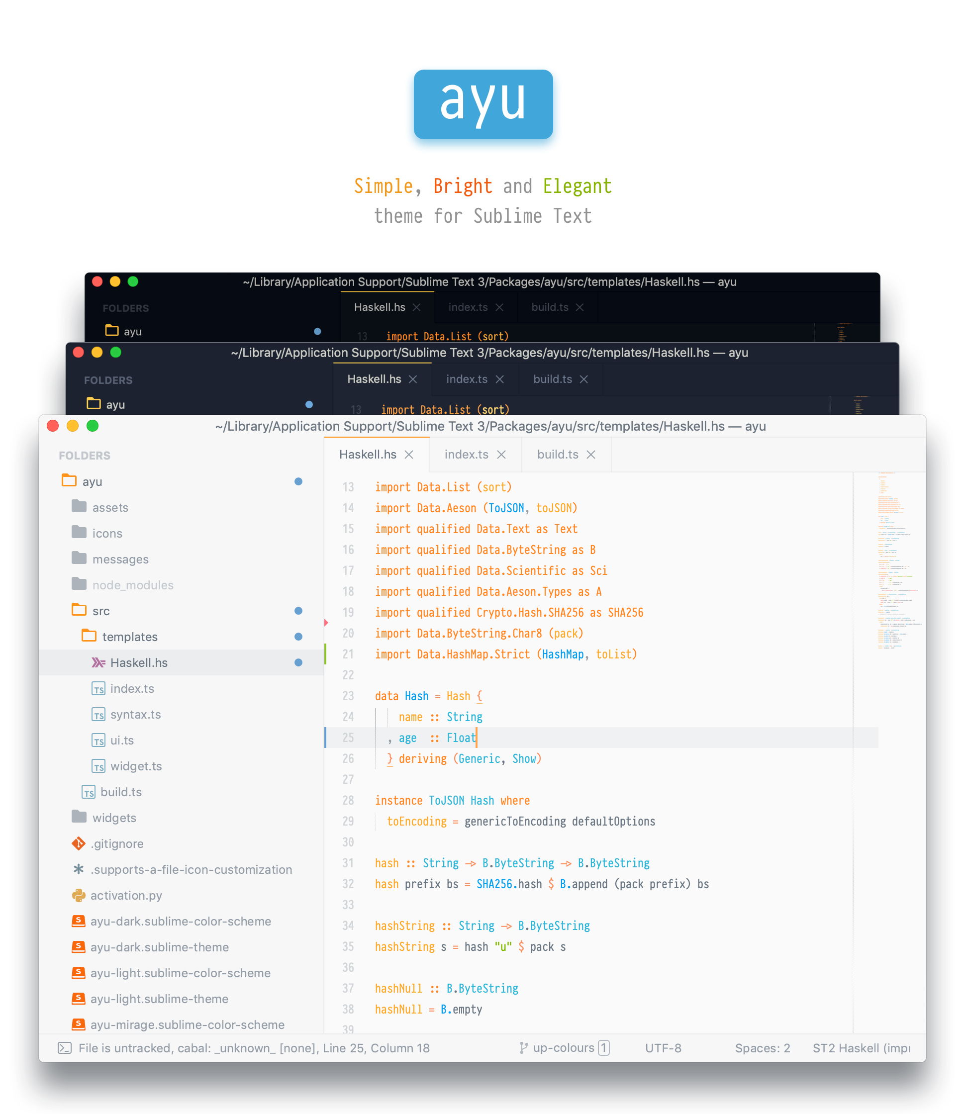 超超超详细手动安装 sublime text 3的主题——以ayu为例_sublime ayu 如何安装-CSDN博客