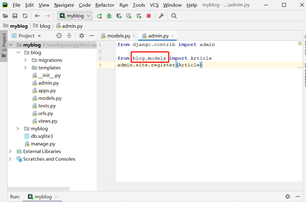 python在import同级目录中的类报错ModuleNotFoundError: No module named 'models'_from models import student ...