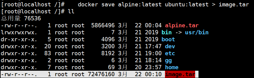 Docker的容器、镜像之基本操作（超详细详解）_docker save alpine:-CSDN博客