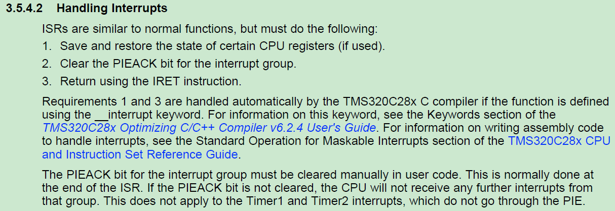 TMS320F280049C 学习笔记5 CPU timer和中断_tms320f280049学习笔记-CSDN博客