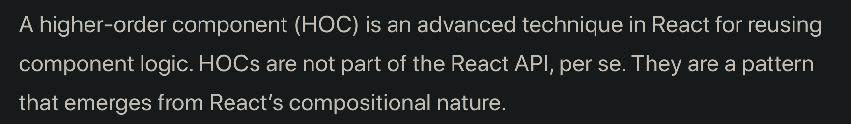 About React.js --- High Order Component Enhancement PROPS Writing ...