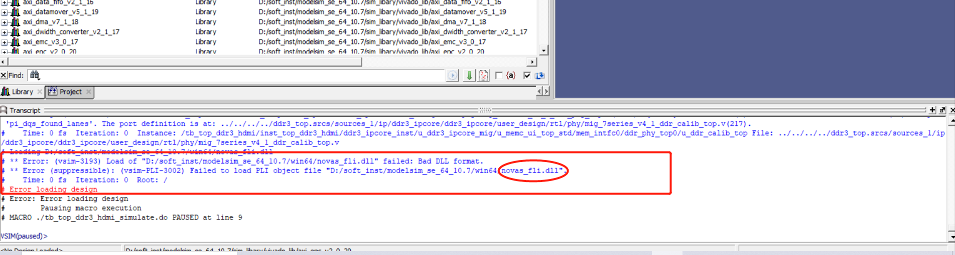 modelsim编译vivado仿真库报错解析_modelsim不会报错-CSDN博客