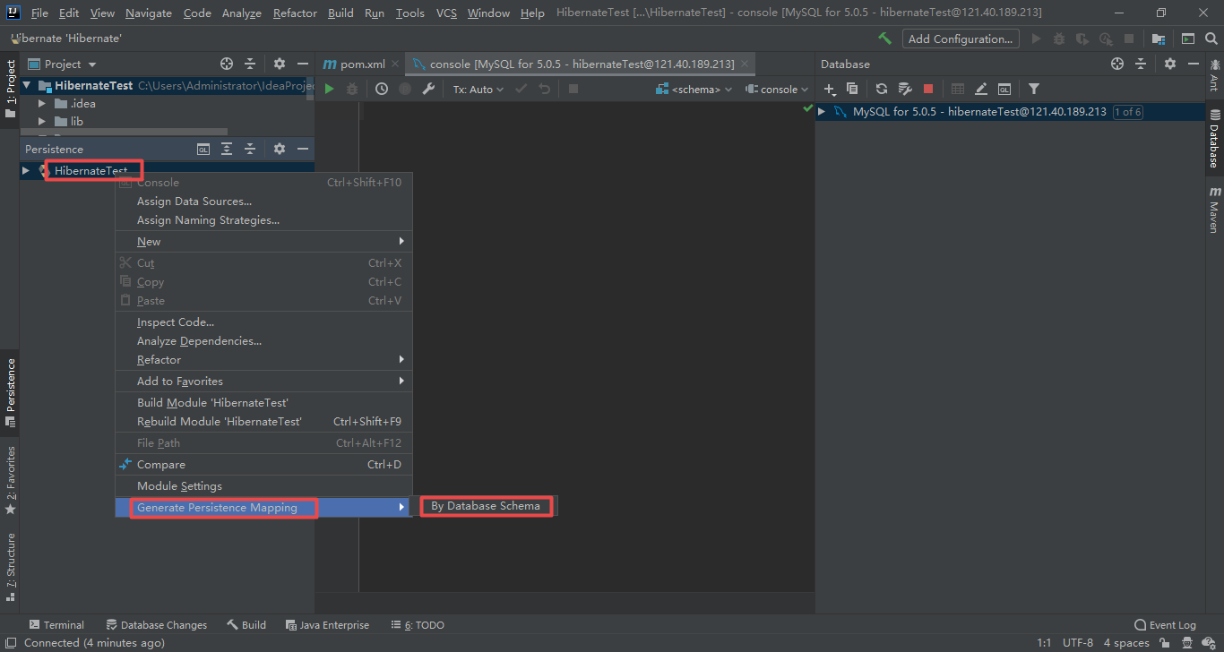 IDEA使用Hibernate框架的详细入门教程（附源码）_idea hibernate-CSDN博客