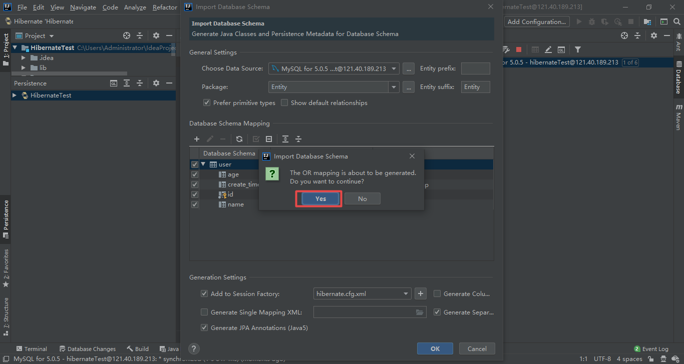 IDEA使用Hibernate框架的详细入门教程（附源码）_idea hibernate-CSDN博客