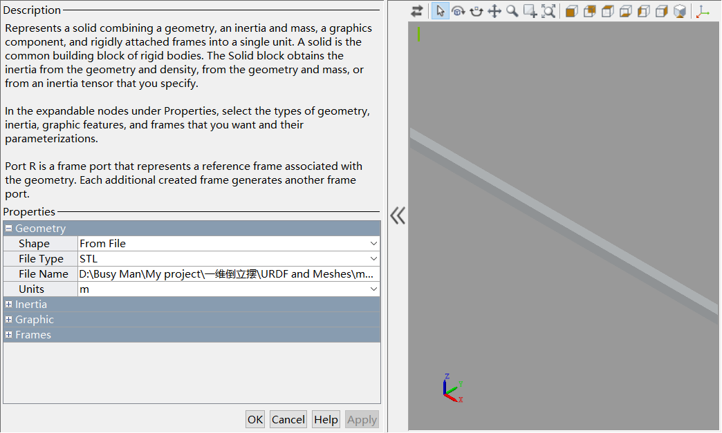 Matlab - Solidworks 机器人建模（3）如何把URDF文件导入到Matlab_urdf导入到simulink-CSDN博客