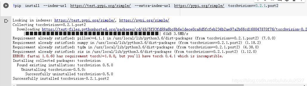 Colab安装pytorch041环境colab如何删除已有环境 Csdn博客