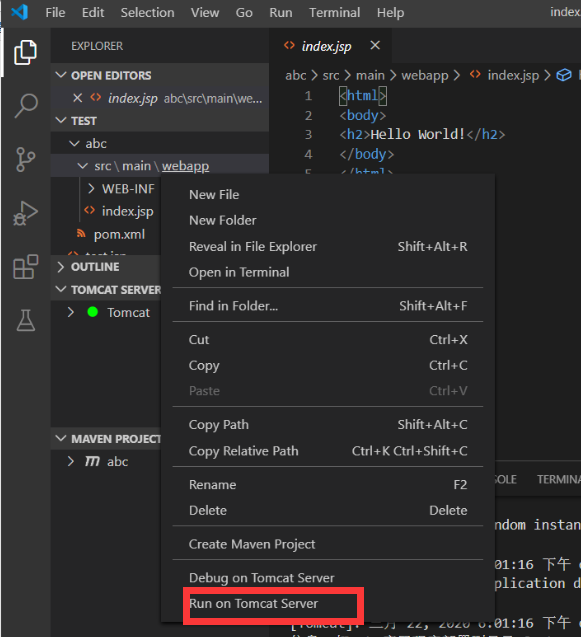 web开发环境配置 | VS Code+Maven+Tomcat+mysql_vs code tomcat_Leonadoice的博客-CSDN博客