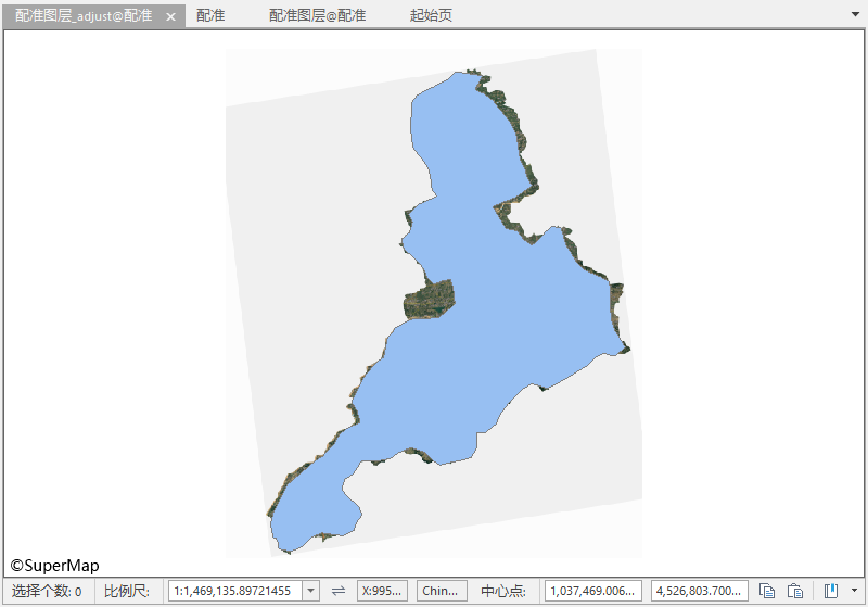 SuperMap iDesktop 10i地图配准_单图层配准地形图-CSDN博客
