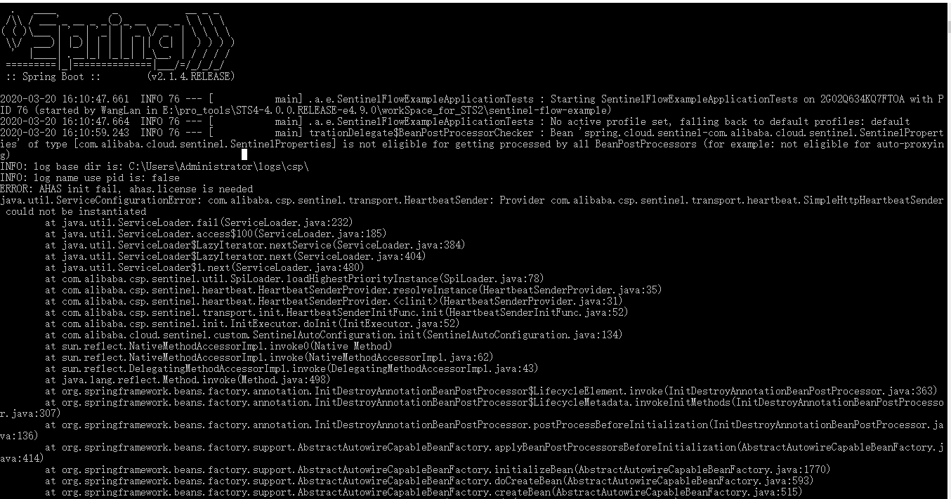 sentinel应用打包异常java.lang.NoClassDefFoundError: com/alibaba/csp/sentinel/spi/ServiceLoaderUtil - 灰 ...