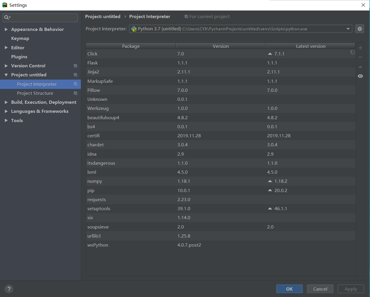 pycharm找不到安装包解决方法-CSDN博客
