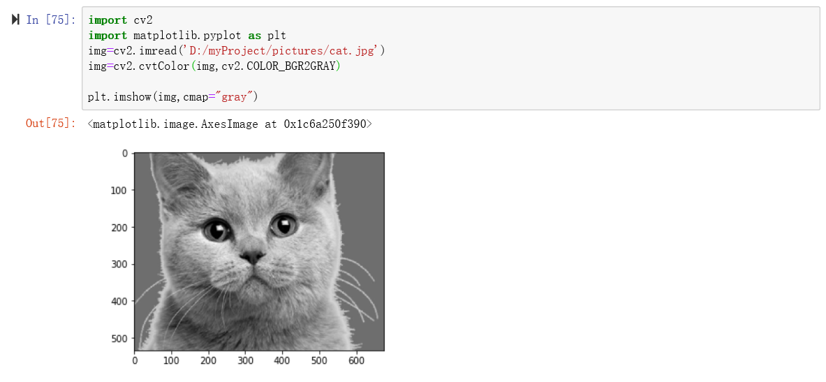 灰度化之后的图片呈绿色_cmap='gray-CSDN博客