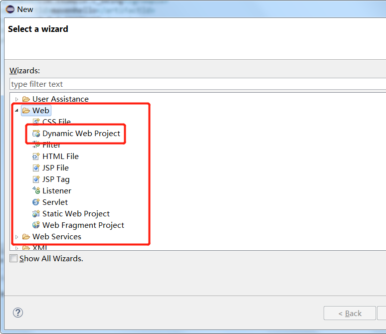 eclipse找不到web选项【Dynamic Web Project】，创建不了web项目_eclipse不能创建动态web项目-CSDN博客