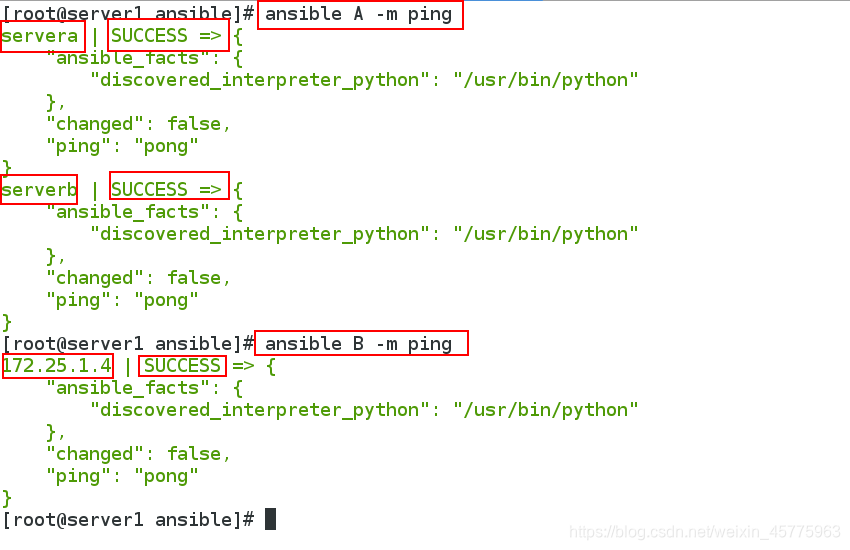 自动化运维工具——ansible(三)——分组管理ansible Hosts 分组 Csdn博客