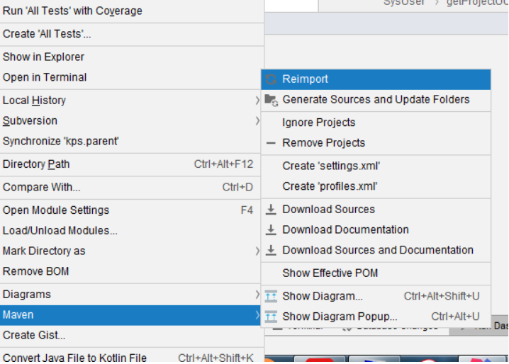 idea spring boot to start the project on top of a red cross, a variety ...