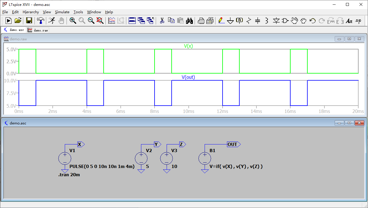 LTspice基础教程-017.Arbitrary behavioral voltage source的使用-CSDN博客
