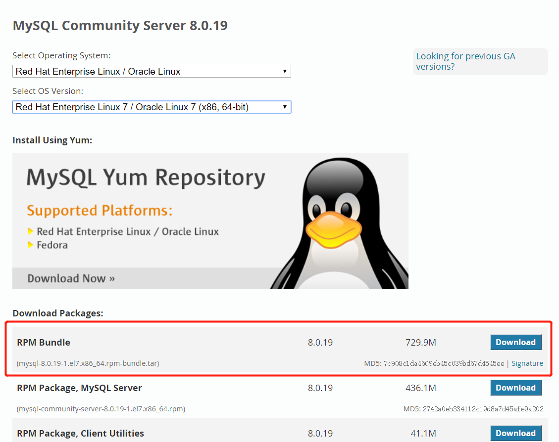 centOS7安装mysql8.0.19踩坑记录_centos7 mysql client8.0.25连接8.0.19的server不通-CSDN博客