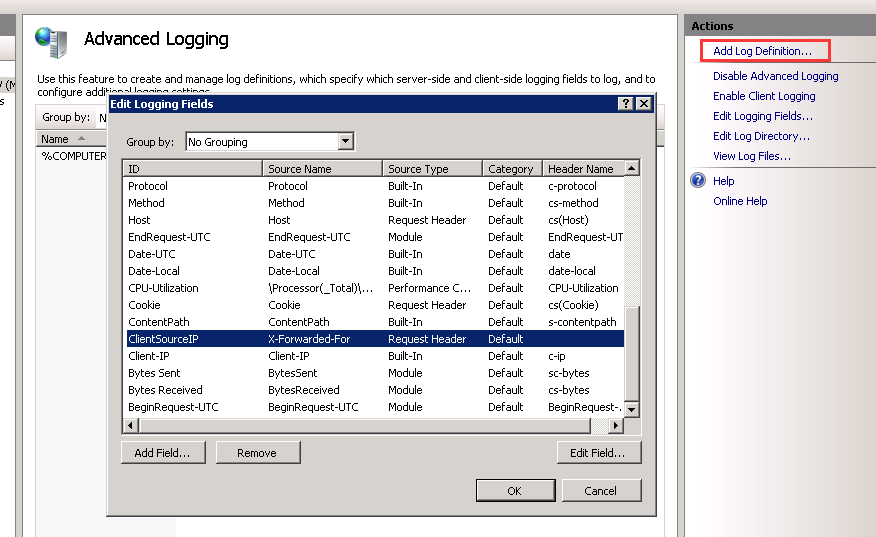 IIS调用X-Forwarded-For Header (XFF)记录访客真实IP_iis f5xforwardedfor-CSDN博客