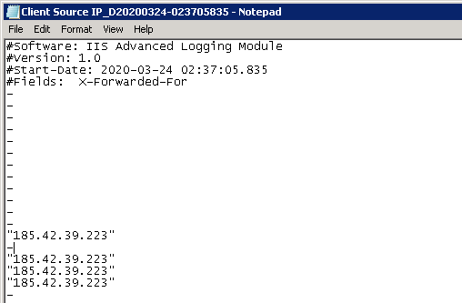 IIS调用X-Forwarded-For Header (XFF)记录访客真实IP_iis f5xforwardedfor-CSDN博客