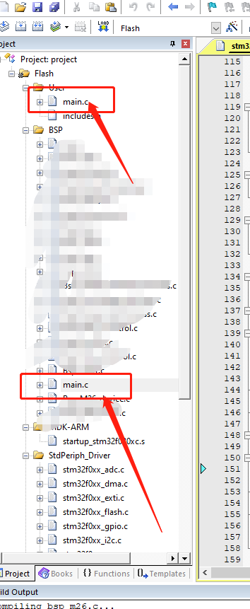 Keil Warning L6304w Duplicate Input File Objectsmain1o Ignored 