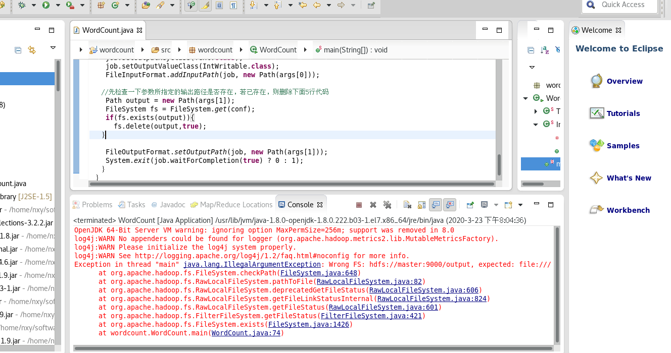 在Linux下的eclipse中创建一个MapReduce工程_linux下用eclipse编写mapreduce-CSDN博客