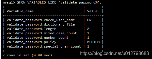Mysql 8 修改密码设置规则mysql8 密码长度 Csdn博客