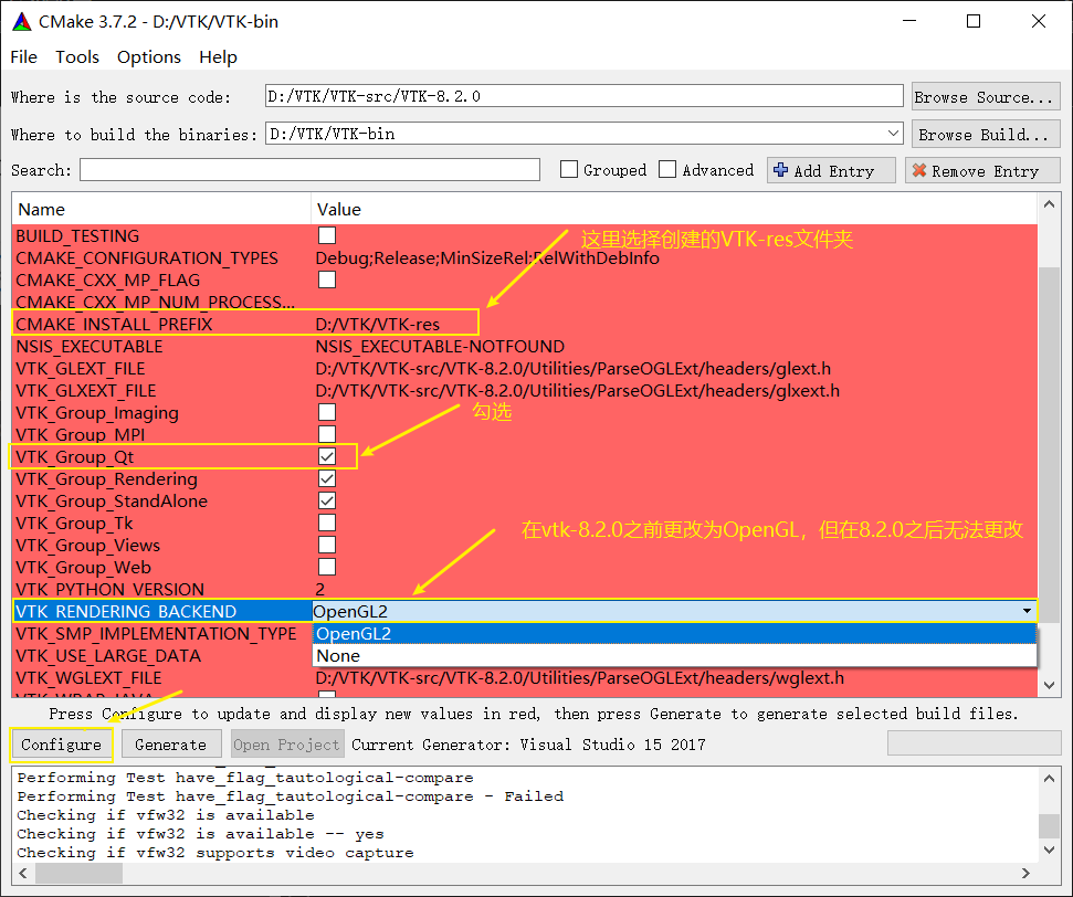 VS2017 & VTK8.2 & QT5.14.0环境配置_vtk8.2 qt 例子-CSDN博客