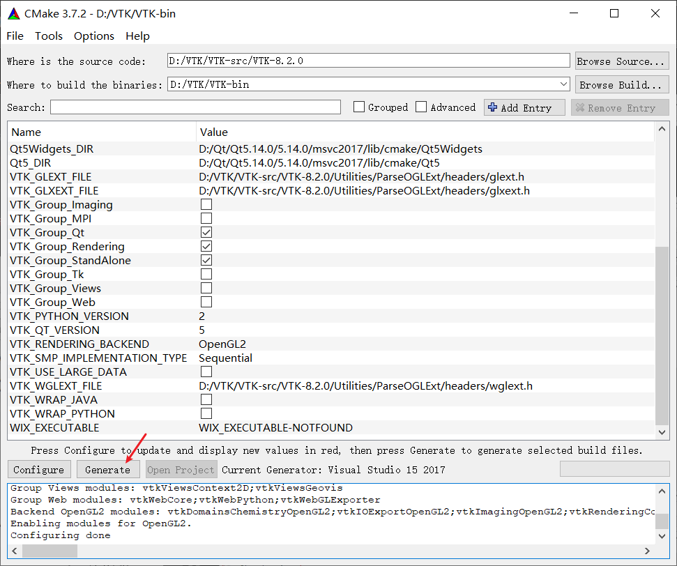 VS2017 & VTK8.2 & QT5.14.0环境配置_vtk8.2 qt 例子-CSDN博客