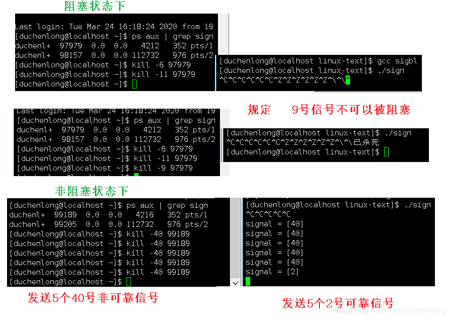 进程信号linux下信号的注册,捕捉,阻塞一个进程注册两个信号处理 Csdn博客eoi 8457