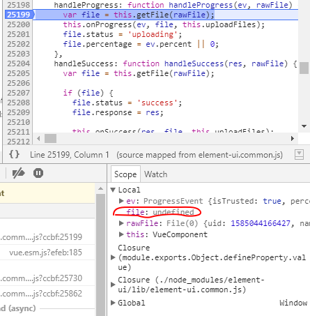 el-upload控制台错误Cannot set property 'status' of undefined的原因和解决办法_el-upload cannot set properties ...
