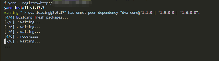 yarn 安装node-sass 失败 | building fresh packages_building fresh packages node-sass-CSDN博客