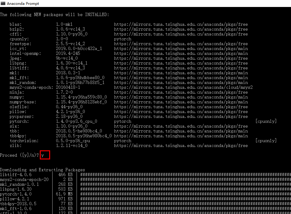 PyTorch1.4安装（Anaconda3 + Python3.6 + cpu版本）-CSDN博客