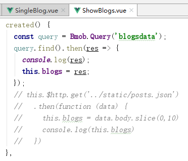 用Vue在Bmob后端云上搭建的个人博客_bmob 部署vue-CSDN博客