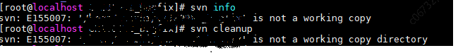 问题解决——svn: E155007、E155004-CSDN博客