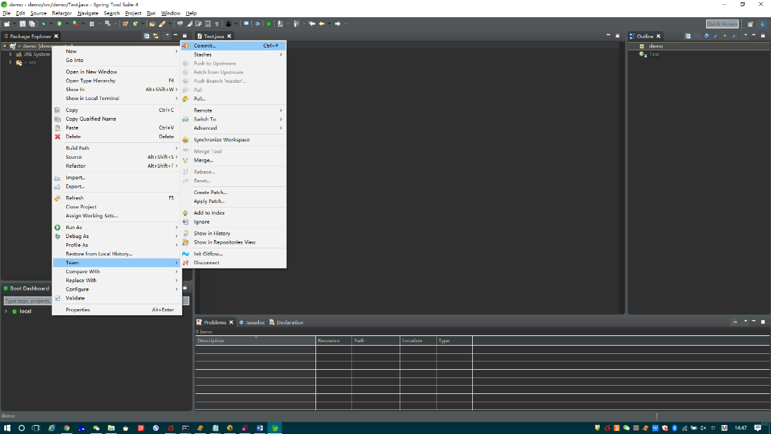 使用SpringToolSuite4上传项目到Git_springtool suite4使用git-CSDN博客