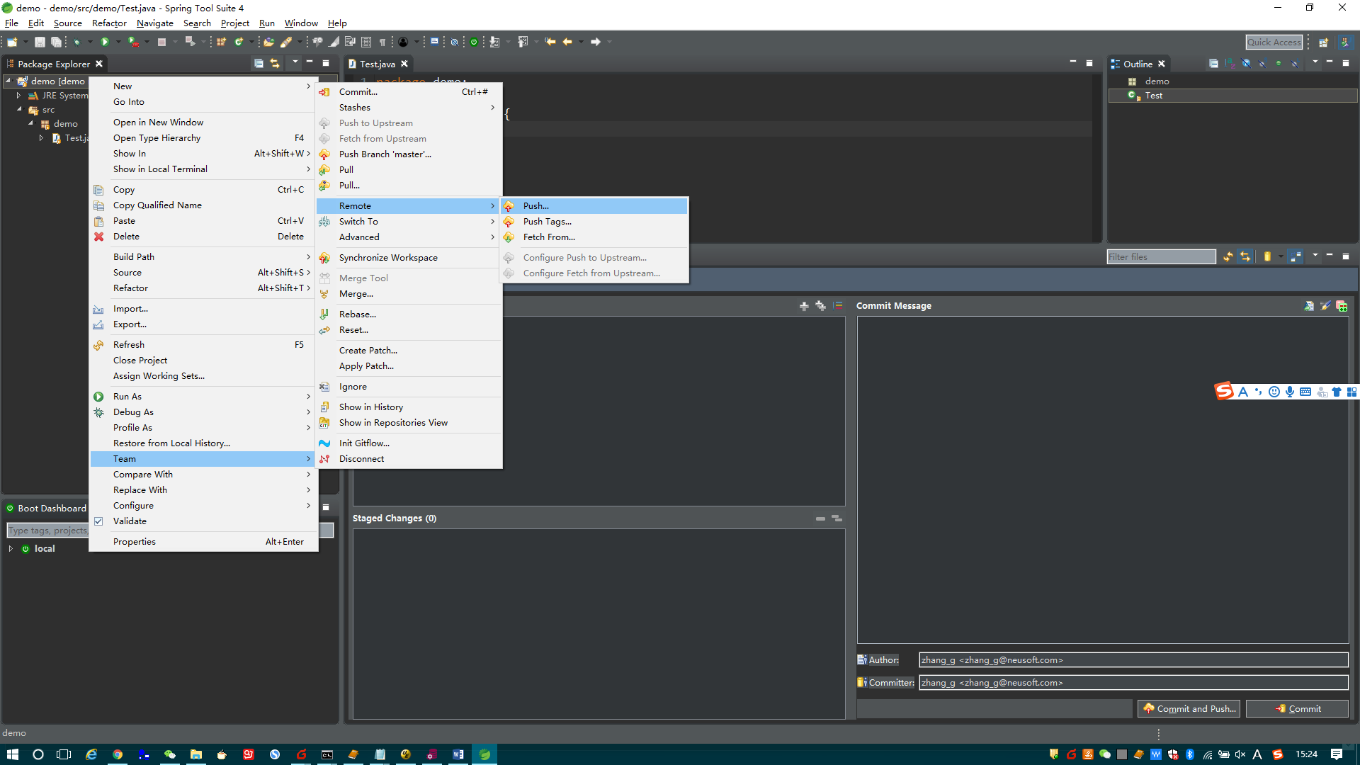 使用SpringToolSuite4上传项目到Git_springtool suite4使用git-CSDN博客